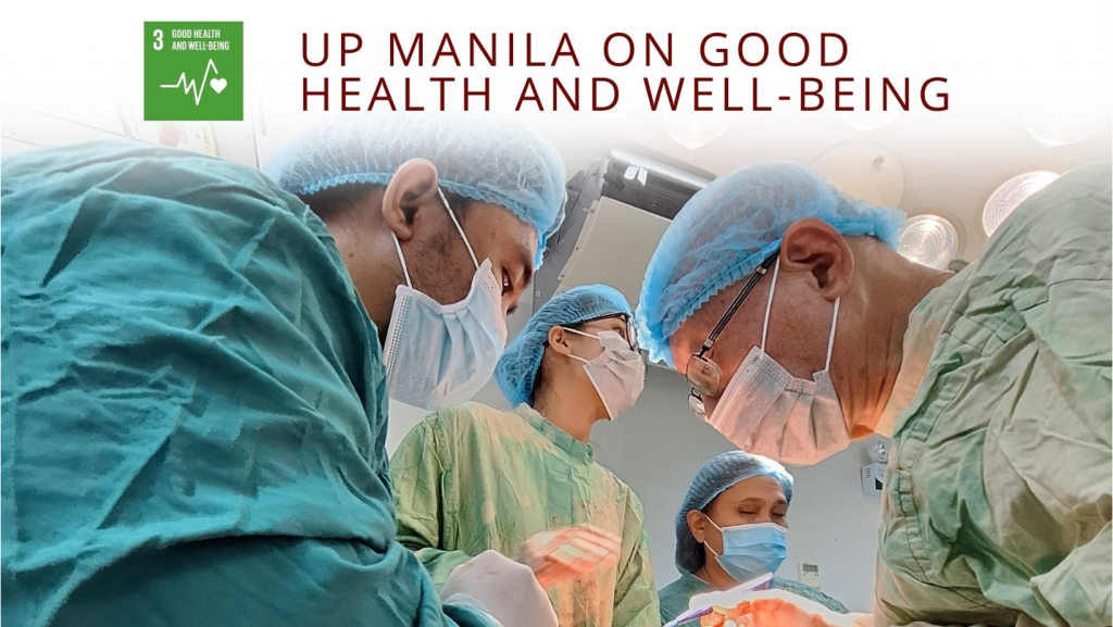2022 SDG 3 Report: UP Manila on Good Health and Well-being – University of the Philippines Manila