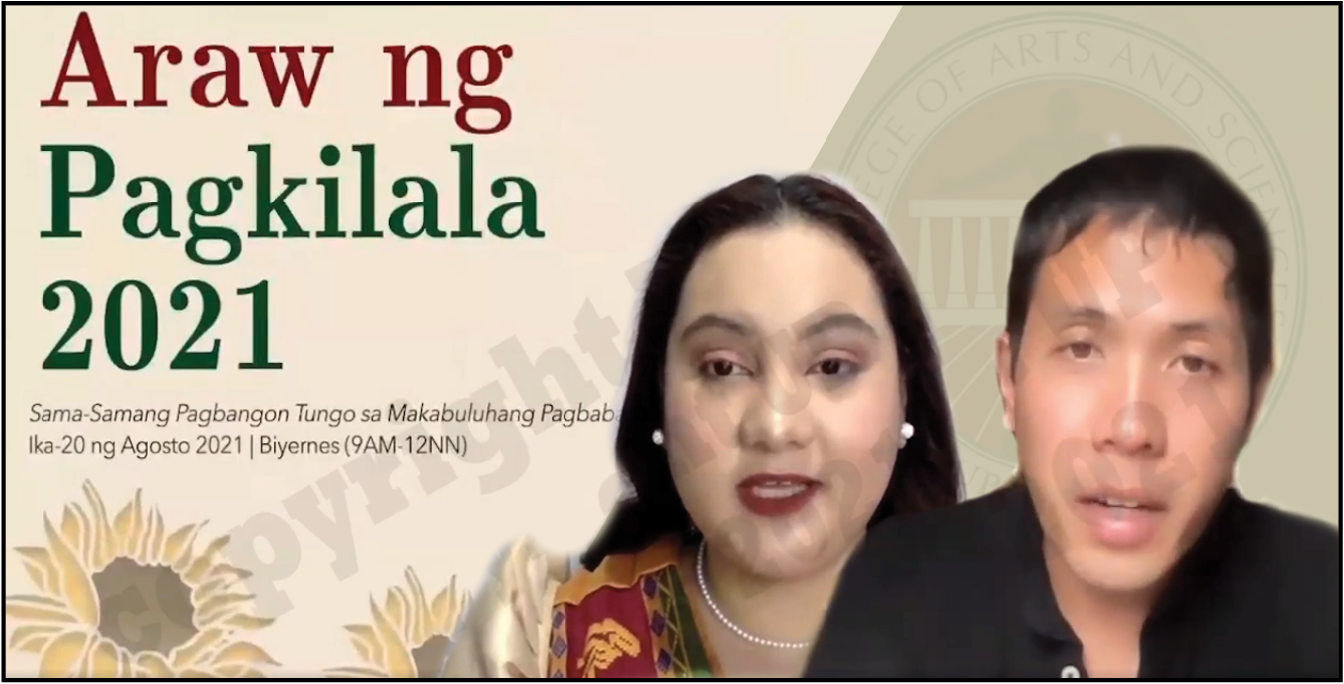 CAS holds recognition program for Batch 2021 - University of the ...