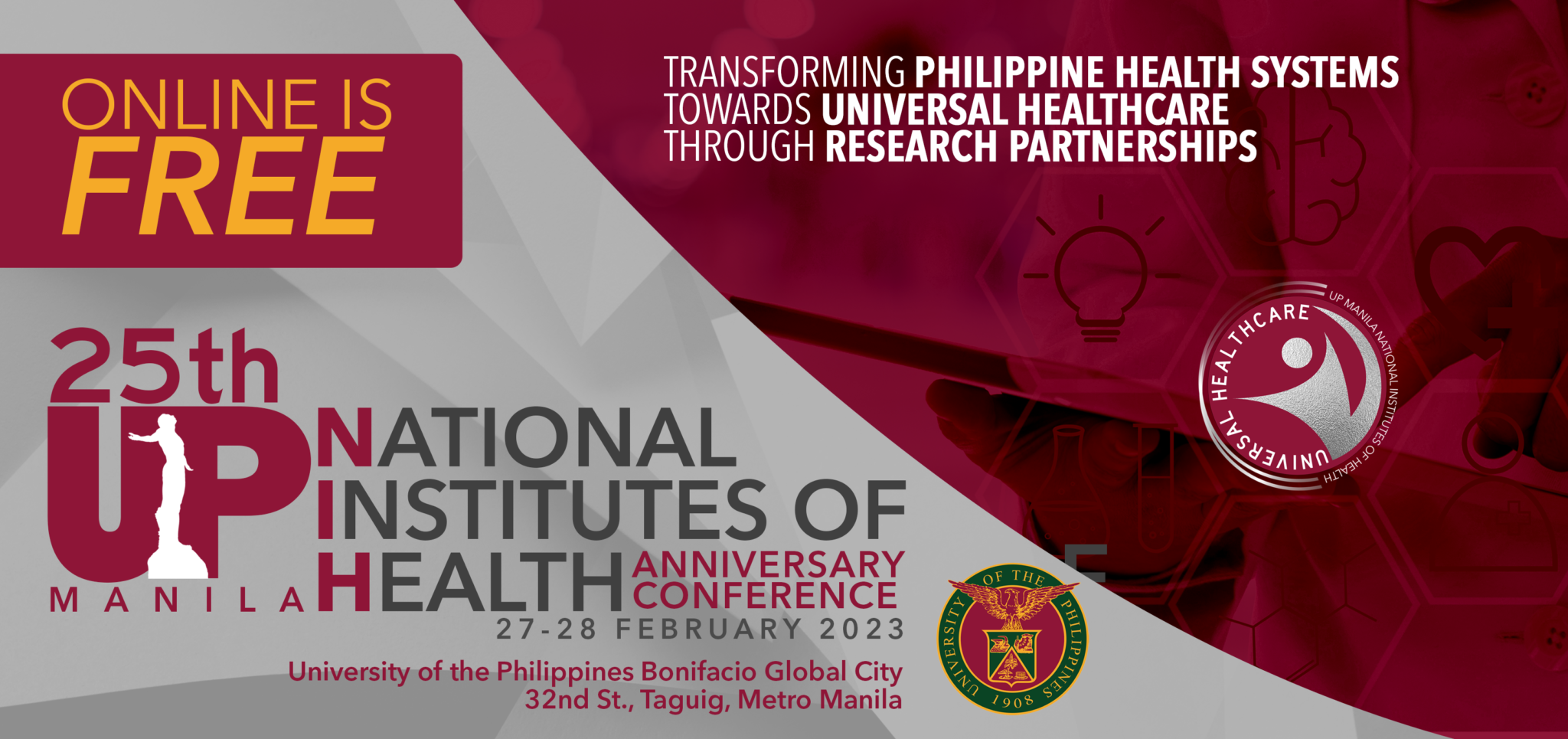 FREE ONLINE REGISTRATION | NIH 25th Anniversary Conference – University ...