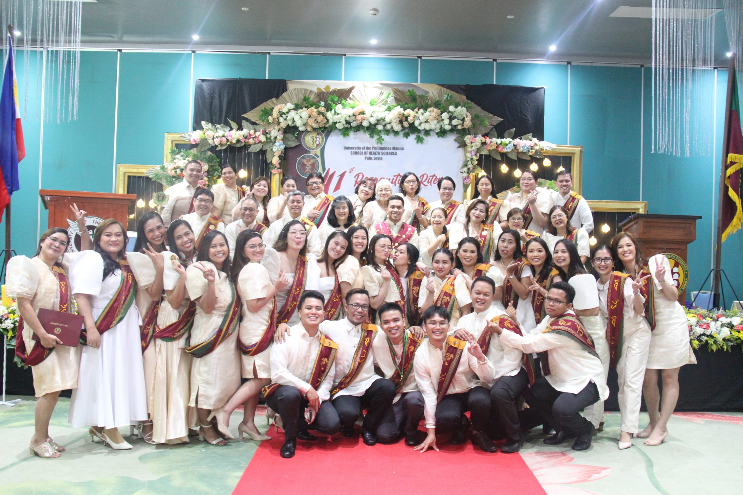 28 UPM-SHS Palo graduates receive sablay at 41st Recognition Rites ...
