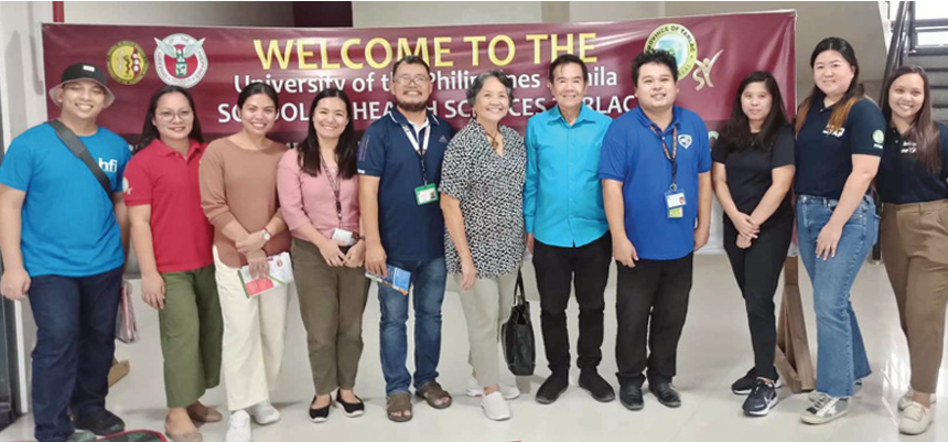 Galvez-Tan, Añonuevo visit UP Manila School of Health Sciences Tarlac ...