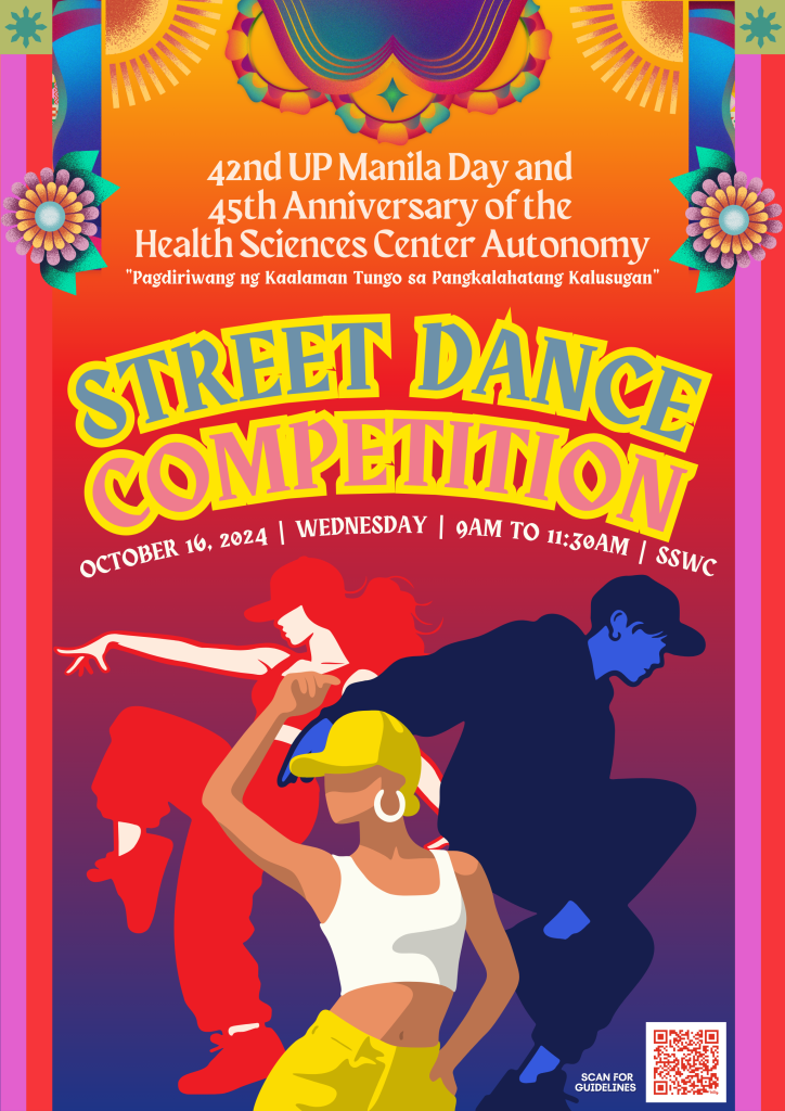 2024 UP MANILA STREET DANCE COMPETITION - University of the Philippines ...