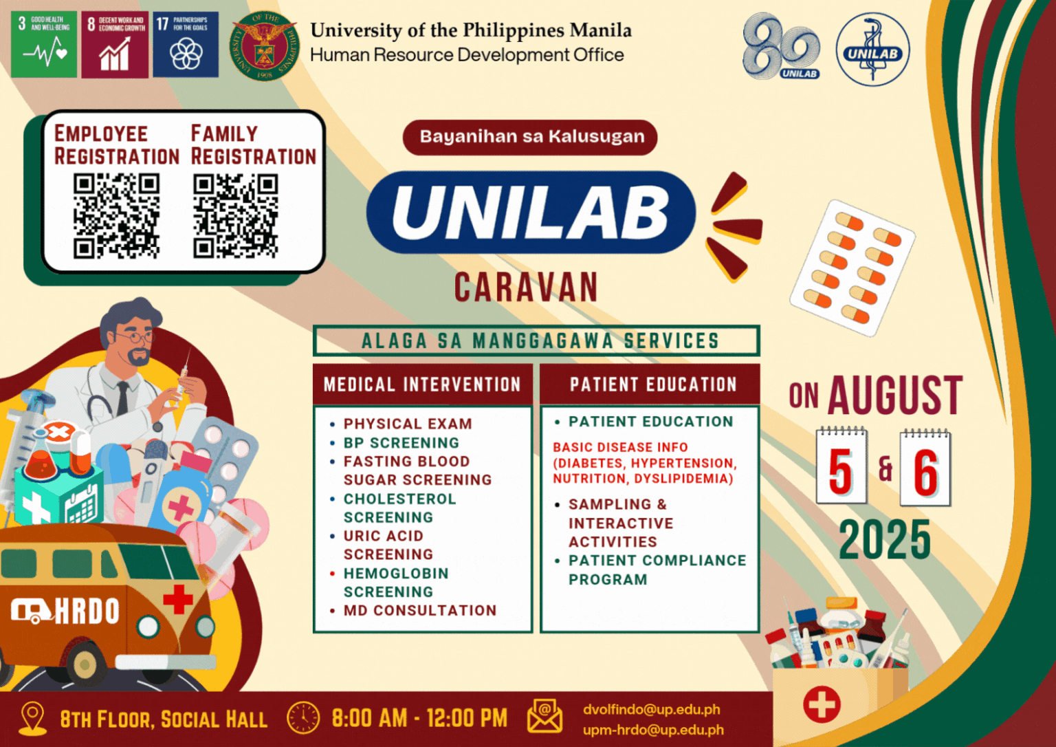 The UNILAB Caravan is now open to family members! - University of the ...